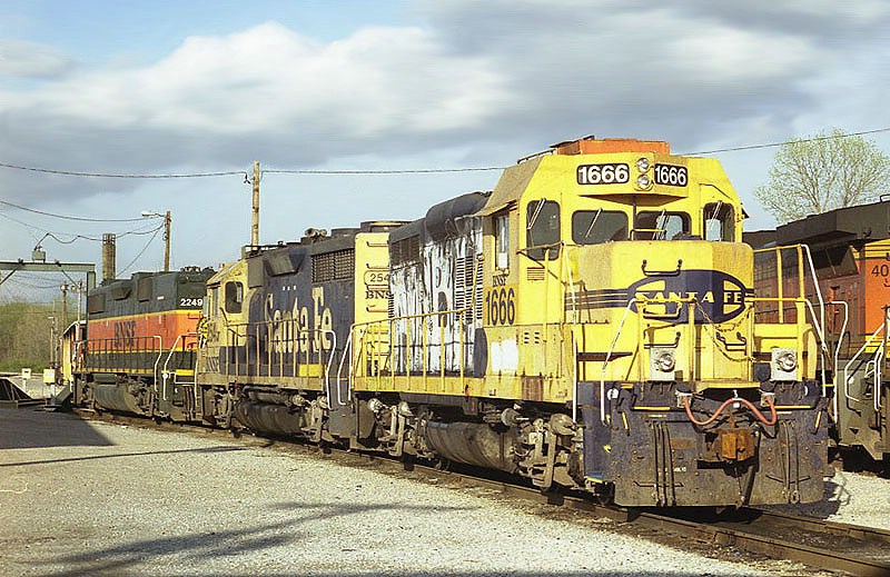 BNSF'S East Thomas Yard